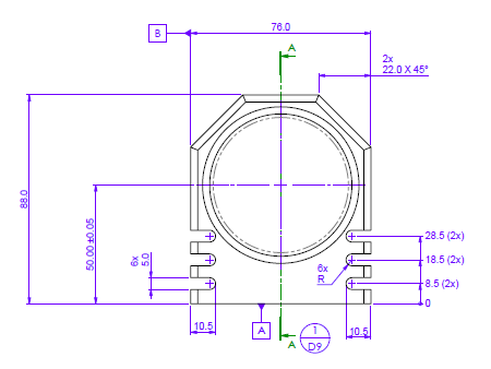 Wobbler Engine Piston Block | White Horse CAD Limited